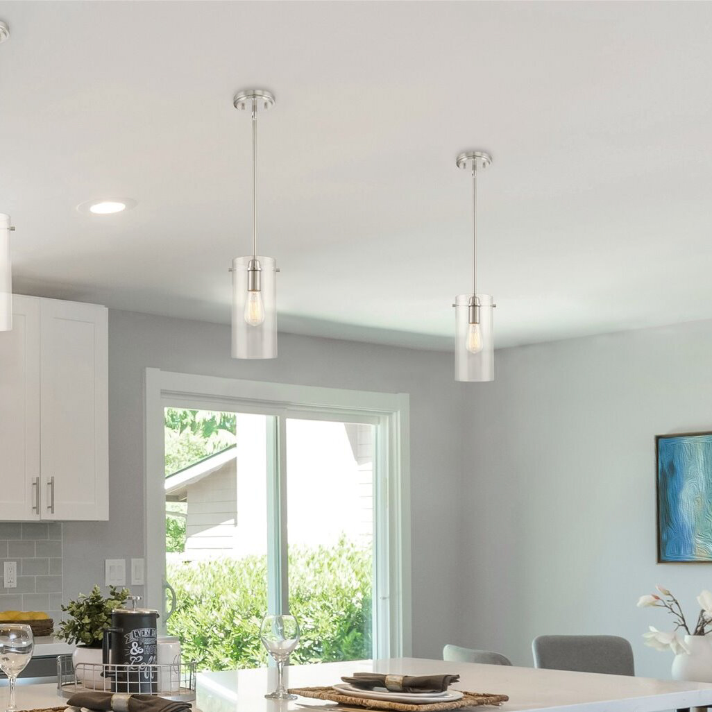 Illuminate Your Space with a Striking Large Blue Glass Pendant Light ...